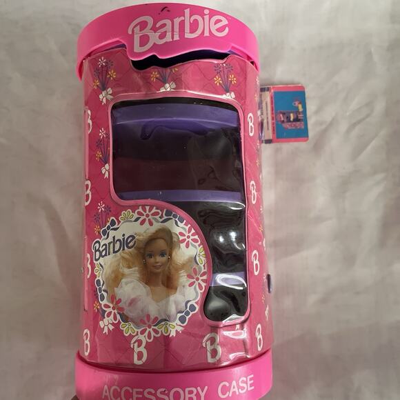Mattel | Toys | Barbie Accessory Case No Drawers Cylinder Doll ...